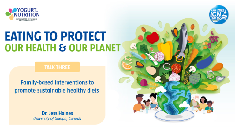 How to promote sustainable healthy diets? - Yogurt in Nutrition